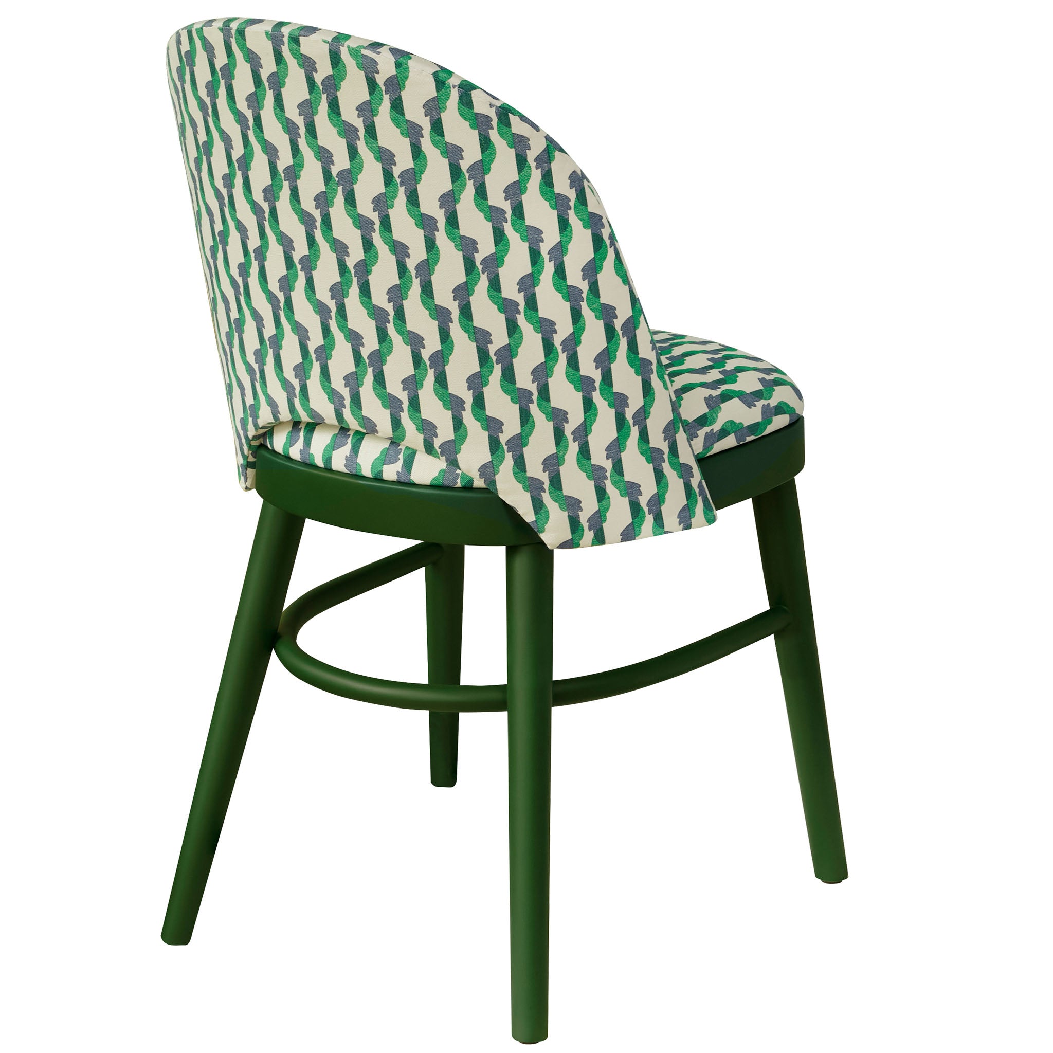 Ella Chair upholstered in Botany | Gabriella James